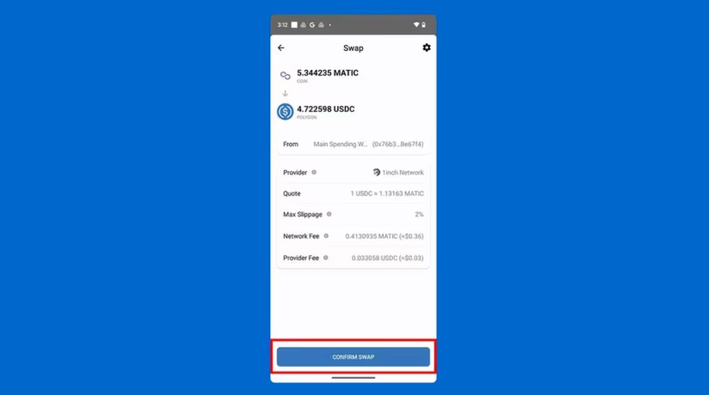 تبدیل و سواپ در تراست ولت؛ راهنمای تصویری و قدم‌به‌قدم - توکن باز